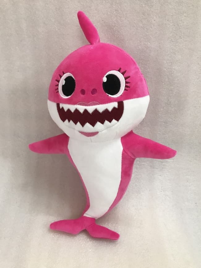 Pink Fong Pink Shark Plush 32cm | Toy Game World