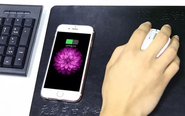Qi Wireless Charging Mouse Pad | Toy Game World
