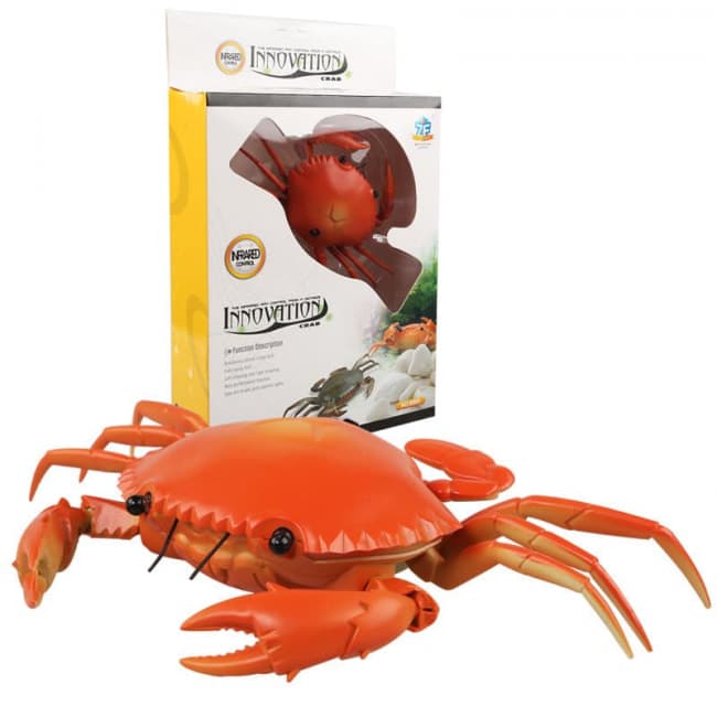 Infrared Remote Control Giant Crab Prank | Toy Game World