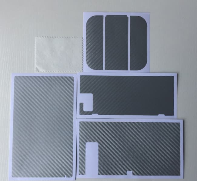 Nintendo Switch Carbon Fiber Decal Complete Set For Switch and Joy-Cons ...