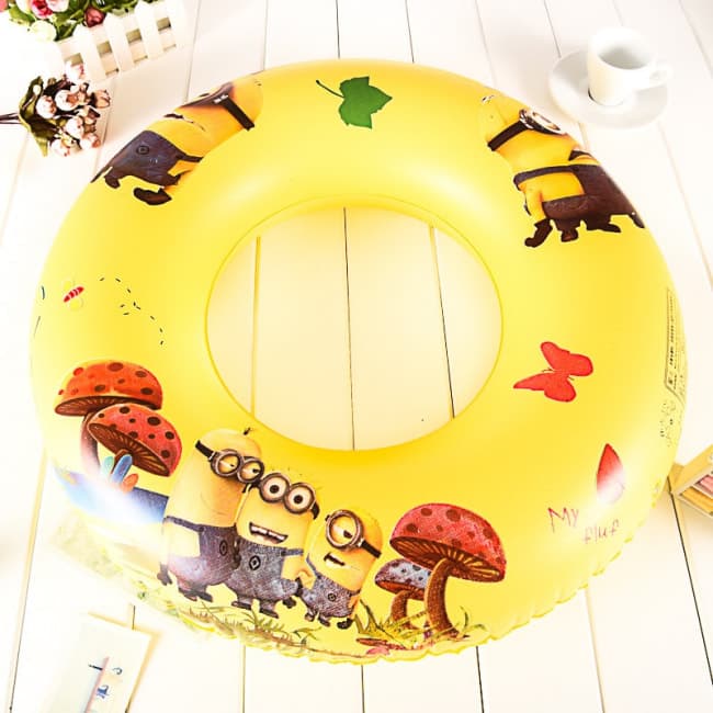 Swimming Ring Despicable Me Minions Inflatable Swimming Float | Toy ...