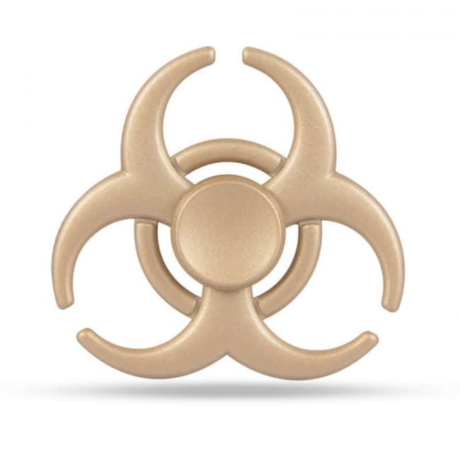 BioHazard Shape Fidget Spinner | Toy Game World