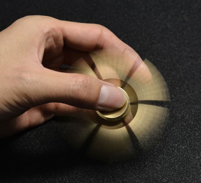 Bullet Shape 6 Sided Fidget Spinner | Toy Game World