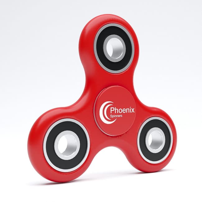 Phoenix Spinners Tri Spinner Fidget Toy Red | Toy Game World