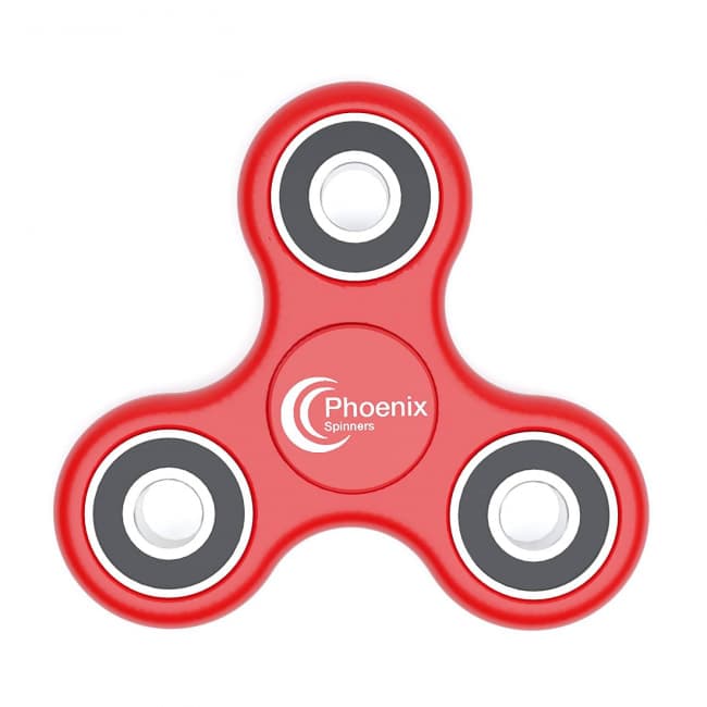 Phoenix Spinners Tri Spinner Fidget Toy Red | Toy Game World