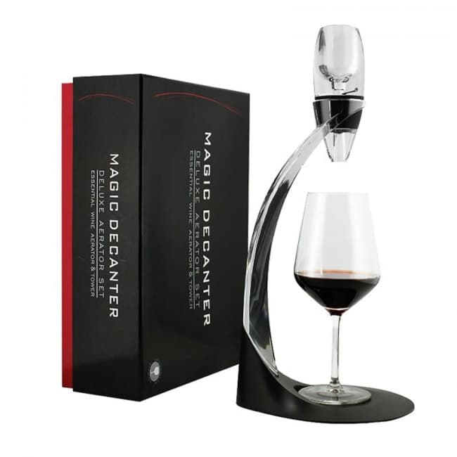 Magic Decanter Essential Red Wine Aerator Set Perfect Gift Bar Tools ...