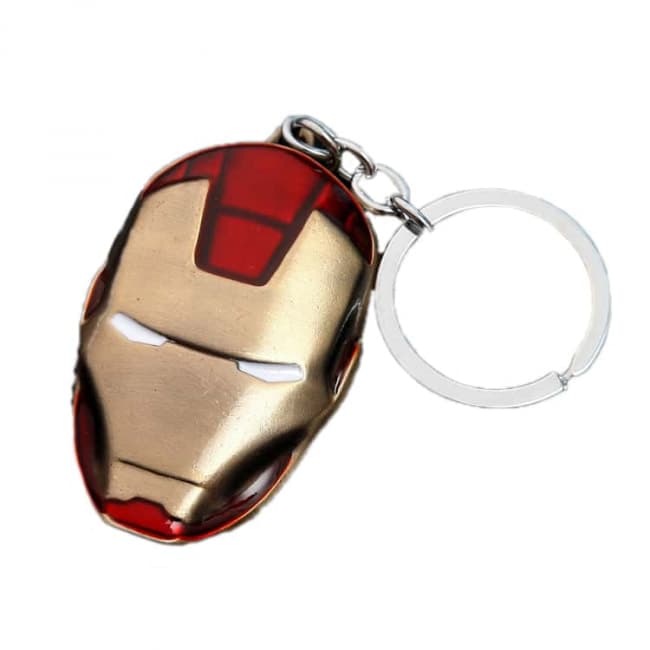 Iron Man Mask Metal Keychain | Toy Game World