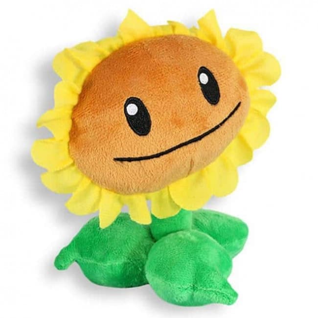 Plants Vs Zombies Sunflower Plush Toy Game World