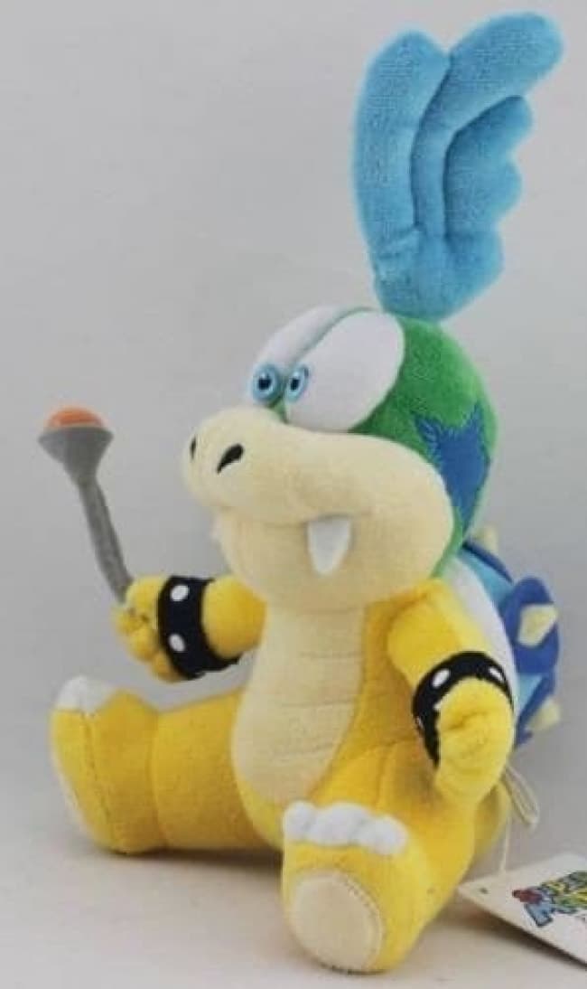 Little Buddy Super Mario Series Larry Koopa 8" Plush | Toy Game World